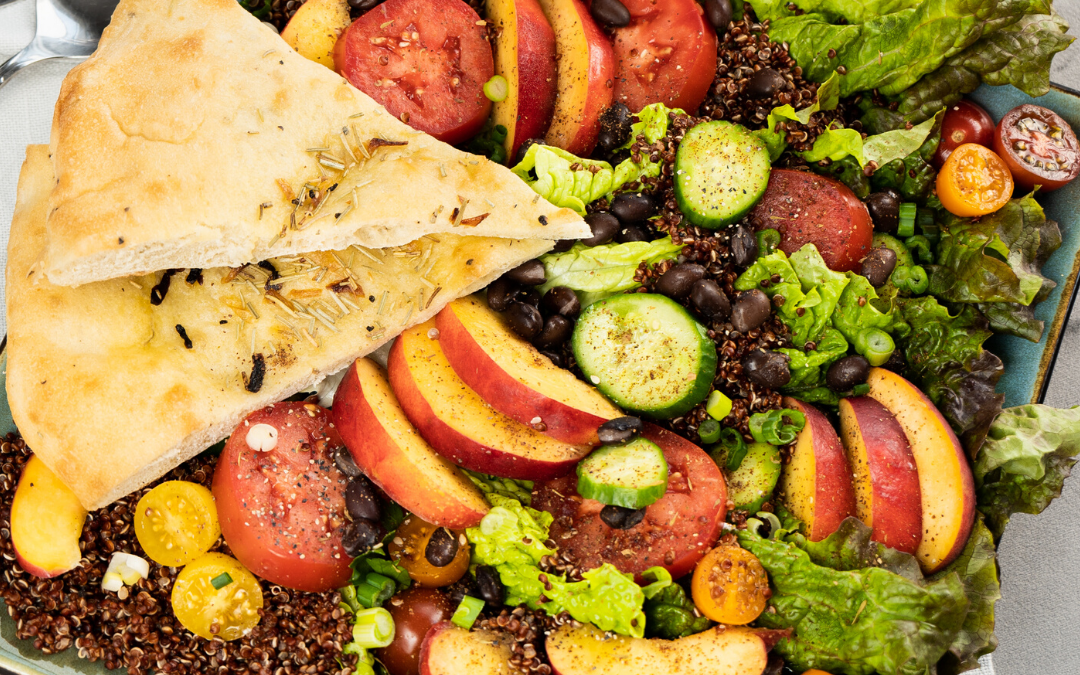Nectarine Za’atar Salad | Fruits From Chile